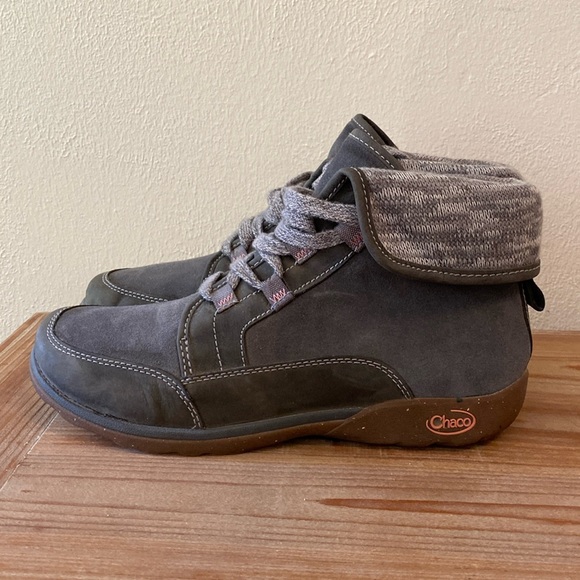 Chaco | Shoes | Chaco J6392 Wool Waterproof Leather Castlerock Gray ...